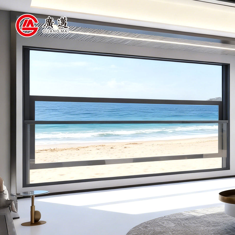 Modern Louver Villa Smart Electric Balcony Lifting Window Magnetic ...