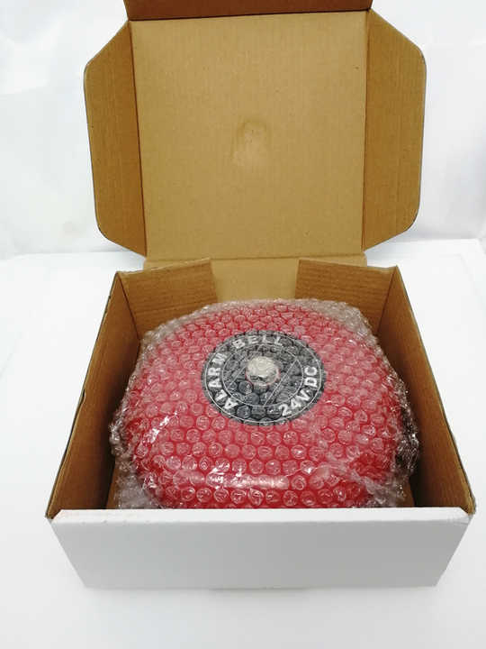 6 Inch Weatherproof Fire Alarm Bell - 95db Audible Security