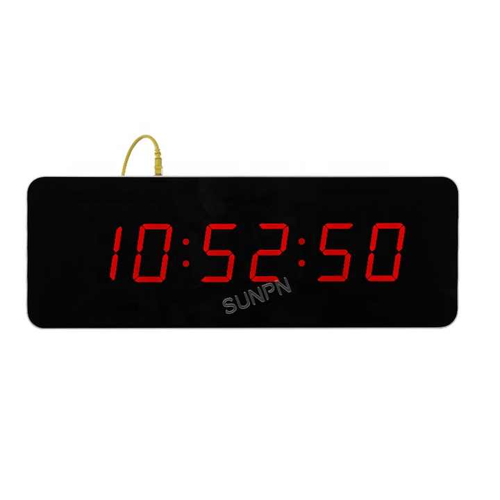 Wall Mounted Electronic Digital Clock Ntp Poe Clock Indoor For School ...