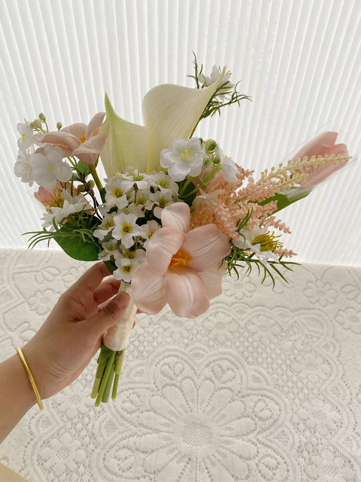 Mori Style Small Fresh Pastoral Mix Match Handmade Plastic Artificial ...