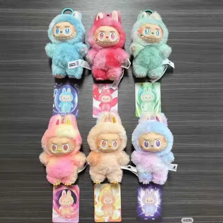 Wholesale Labubu V3 Plush Toy Sitting Plush Small Brain Melon Labubu ...