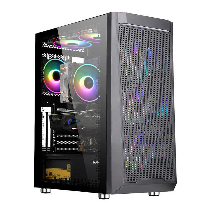 SAMA ARGB Strip Pc Cabinet Effectively Cooling Computer Gaming Casing ...