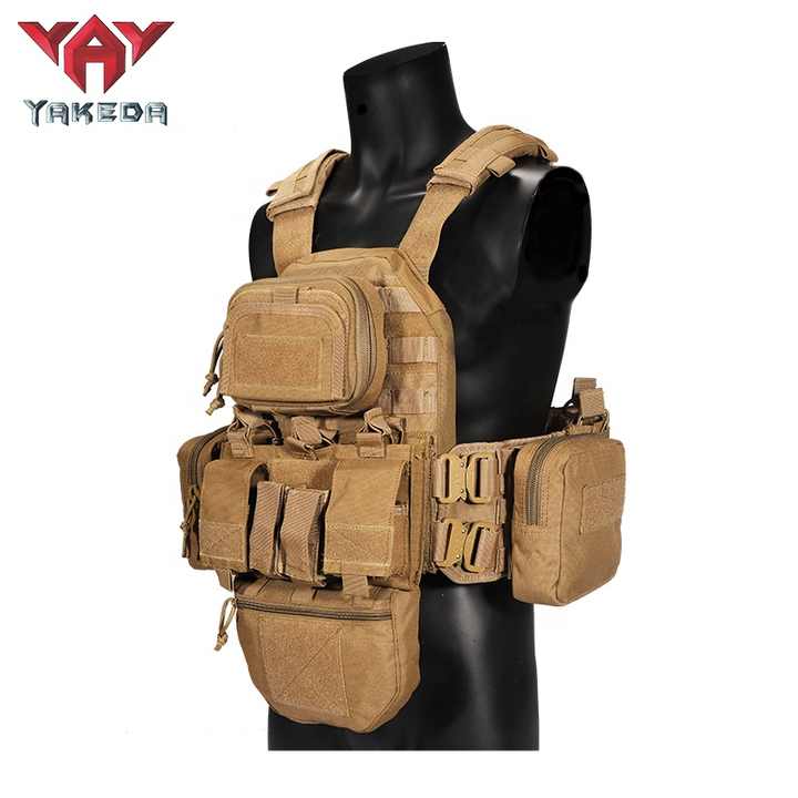 YAKEDA Tatico Gear Modular Personal Protective Chaleco Tactico Coyote ...