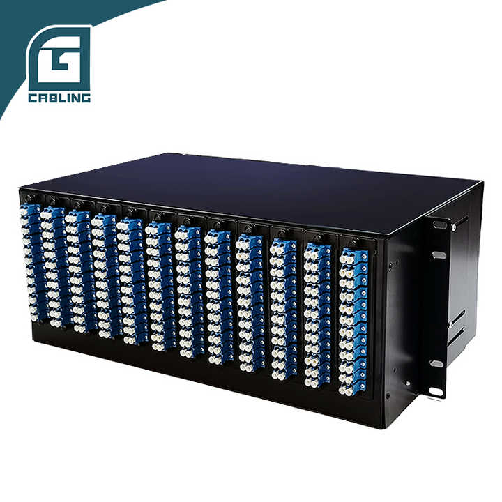 Gcabling 144core 288core ODF Loaded Fiber Panels for Rack Mount