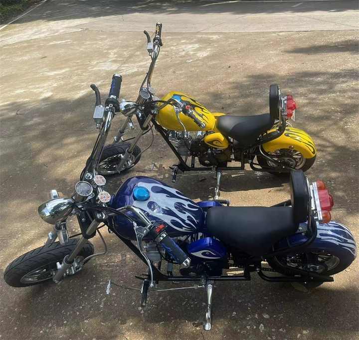 Durable 110CC Retro Chopper Motorcycle for Sale