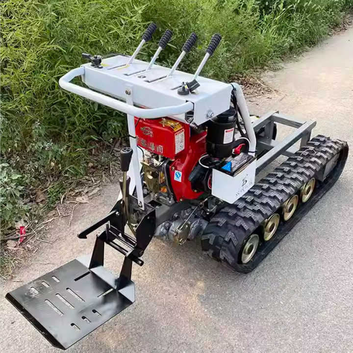 Customizable Agricultural All-Terrain Crawler Transport Vehicle