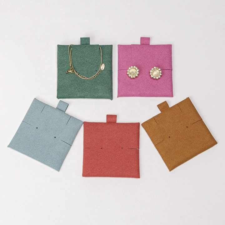 Custom Logo Microfiber Jewelry Packaging Pouch Bag Jewelry Display ...