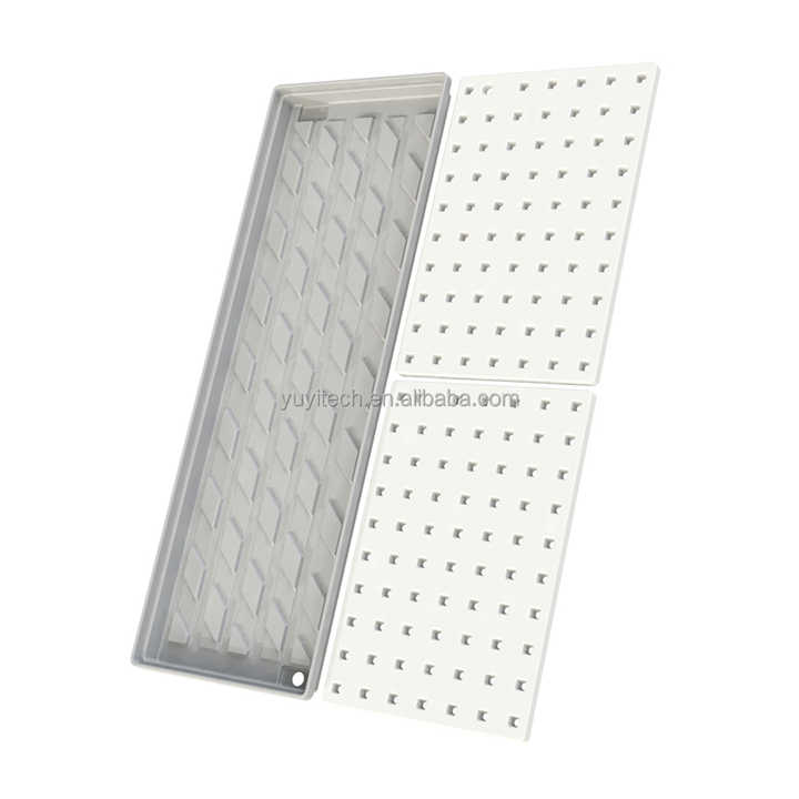 Custom Vertical Hydroponic Farm - DWC Trays for Soilless Growing