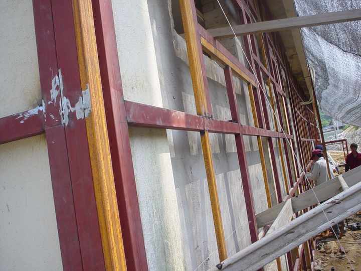 High Performance 3D Composite Exterior Cladding Panels