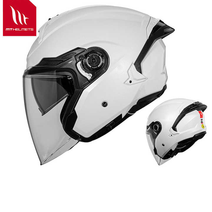 MT Cosmo SV Open Face Motorbike Helmet, Double Lens, ABS Material – ECE ...