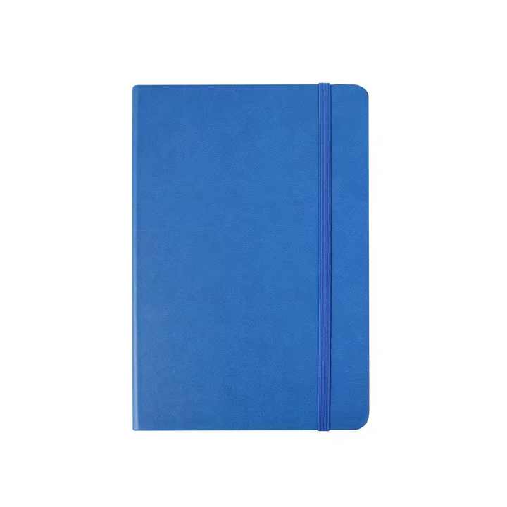 Wholesale A5 Hard Leather Elastic Garter Strap Simple Diary PU Leather ...