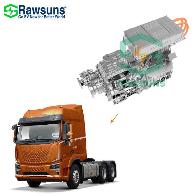 405kw 2400Nm Electric Motor With Transmission Ev Kit Electric Vehicle ...
