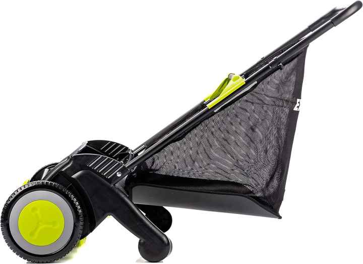 26-Inch Leaf & Grass Push Lawn Sweeper Garden Gardening Manual Yard ...