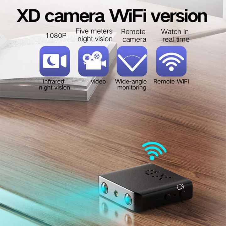 Miniature Cameras with Wifi - Super High Quaily 1080P HD Night Vision