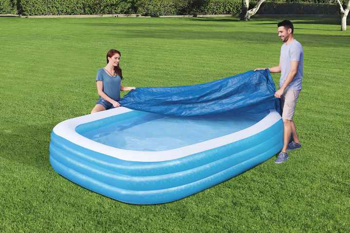 Bestway 58108 Rectangle Pool Cover for Inflatable Family Pools| Alibaba.com