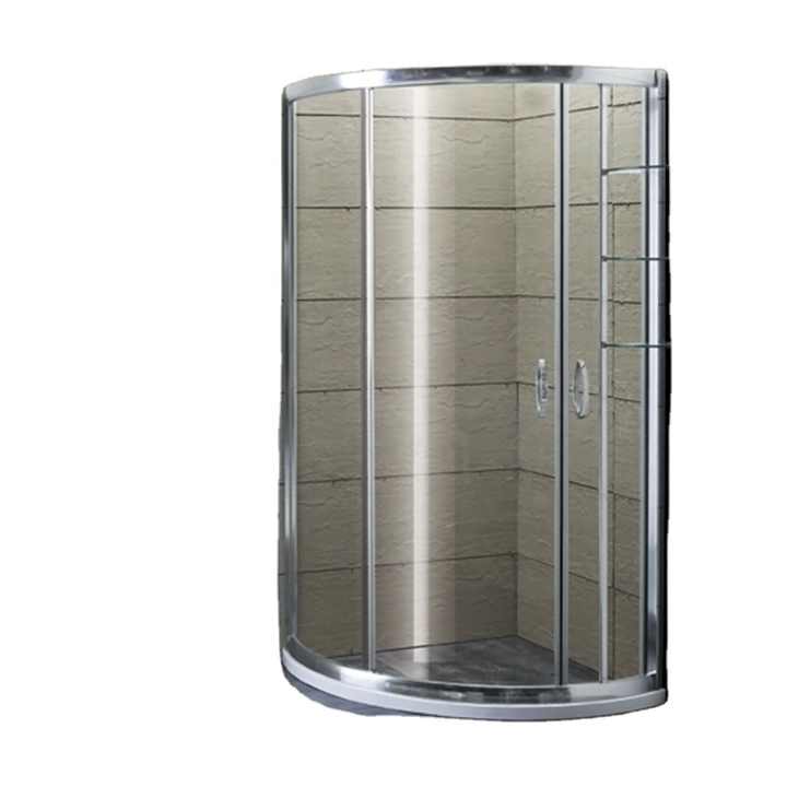 Aluminum Framed,tempered clear Glass,Arc Shower Cabin(90x90)| Alibaba.com