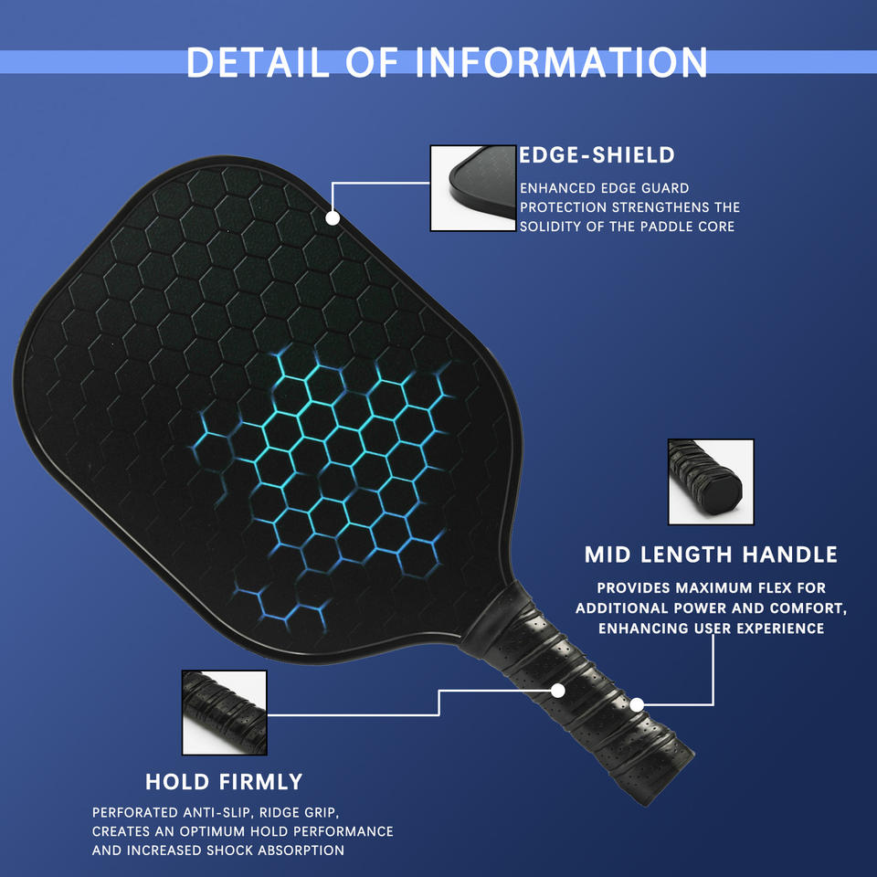 Glass Fiber Usapa Sport Edgeless High Quality 2025 Thickness Racket ...