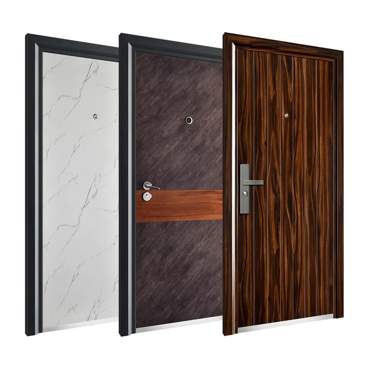 Class-A Security Steel Doors for Houses Pivot Door Main Entrance for ...