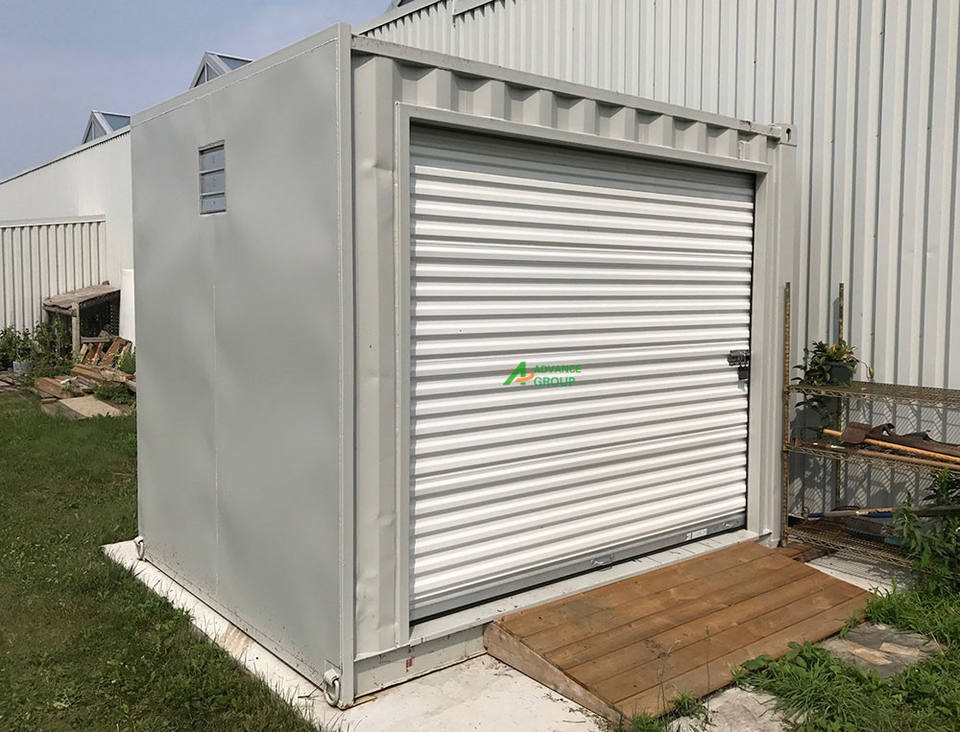 Manual Compact Rolling Door Galvanized Steel Self Storage High Security ...