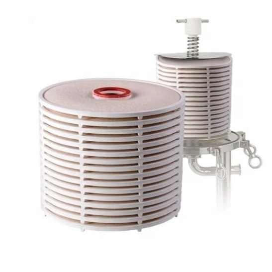 Factory 12 Cellulose Lenticular 16 Cell Depth Filter Depth-Stack Filter Cartridge for Wine Beer ...