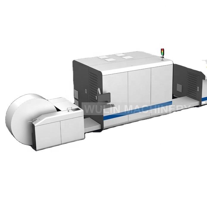 Multi Color Label Printer Machine Roll to Roll Digital Label Printing ...