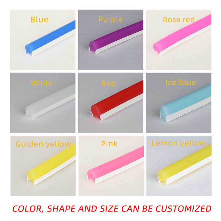 Customized Flame Retardant Silicone Lamp with LED Light Strip