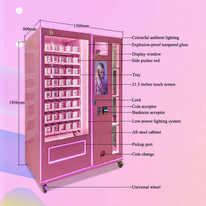 Highly Recommended Maquinas Expendedoras Cosmetic Vending Machine ...