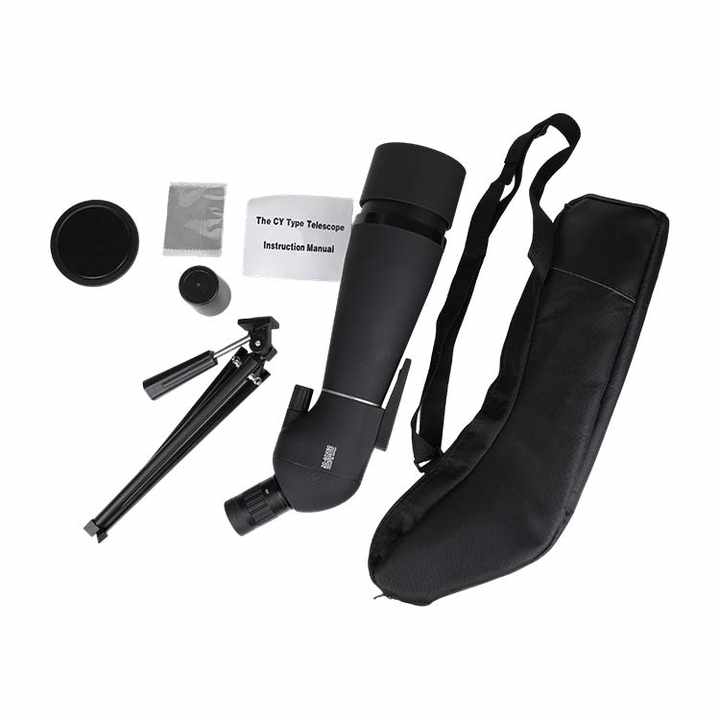 MH 20-60X80 Spotting Scope K9 Prism FMC Lens Low Light Vision Fit for ...