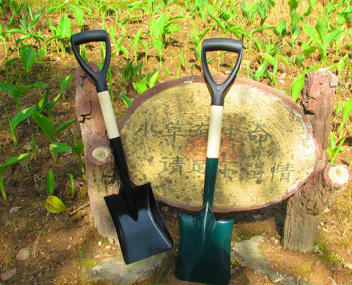 Wholesale gardening farming tools large metal steel hand rounded mouth ...