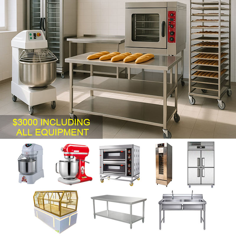Shop Complete Bakery Equipment Set Equipments for Bakery Commercial ...