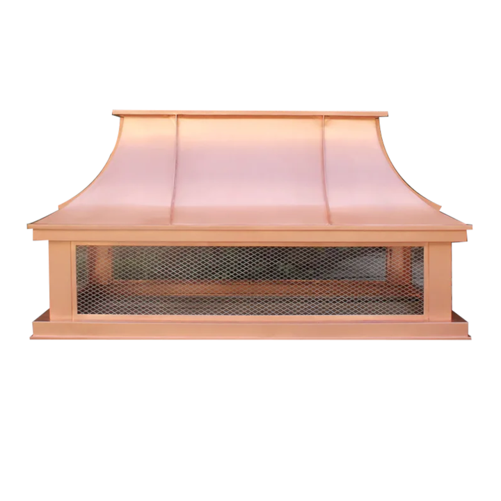 Durable Copper Chimney Caps for Villa Fireplace Customization