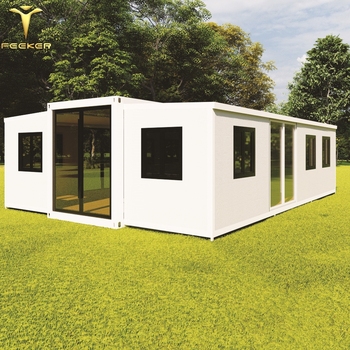 Flat Pack Boxable Double Tiny Mobile Fabricated Expandable Luxury Villa ...