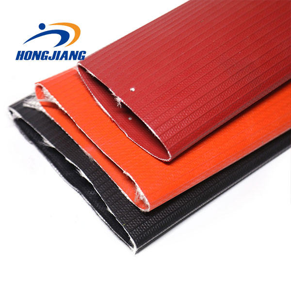 NBR Layflat Fire Hose 4 Inch High Pressure Oil Resistant Hose for Fire ...