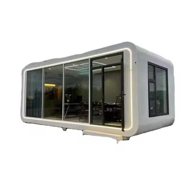 Prefab Hotel Container House Luxury Steel Structure Apple Cabin Apple ...