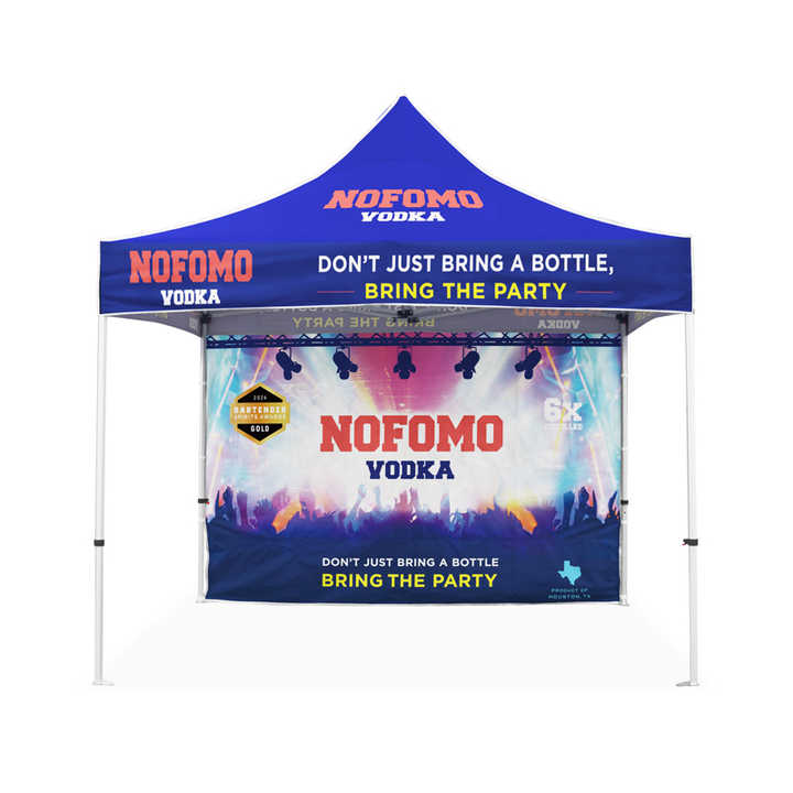 Heavy Duty Fire Resistant Tent Popup Retractable Custom Printing ...