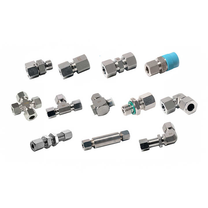 SS316 Stainless Steel Single Ferrule Female Connector Hydraulic ...