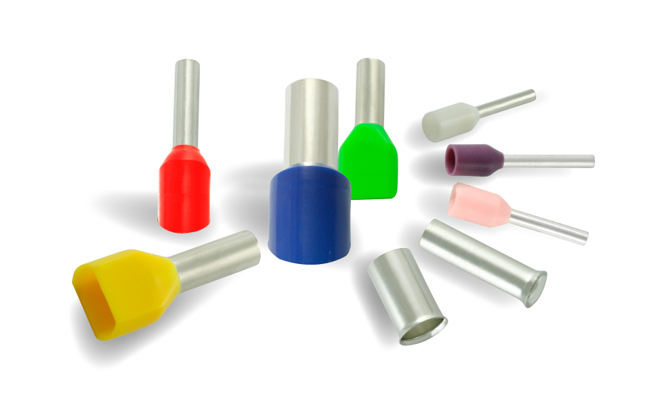 Cable Ferrule Terminal Insulated Crimp Terminal Tinned Copper Pin High ...
