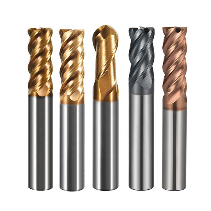 Dụng Cụ Cnc Hrc65 Dao Phay Vuông Phẳng 4 Rãnh Cacbua Máy Phay Đầu Ngắn – Chima.vn – Máy móc ...