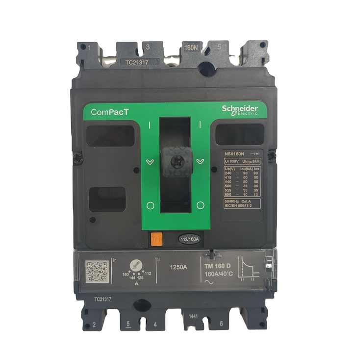 S-chneider NSX Series MCCB Compact 3P3D - 36ka Breaking Capacity