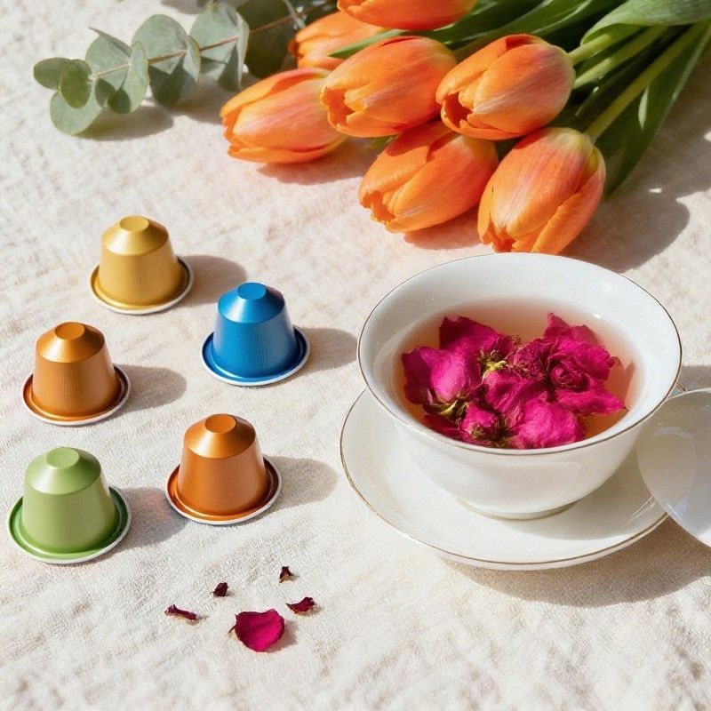 OEM Dry Tea Leaf Capsule 3g Per Capsule Tinned Packaging Convenient ...