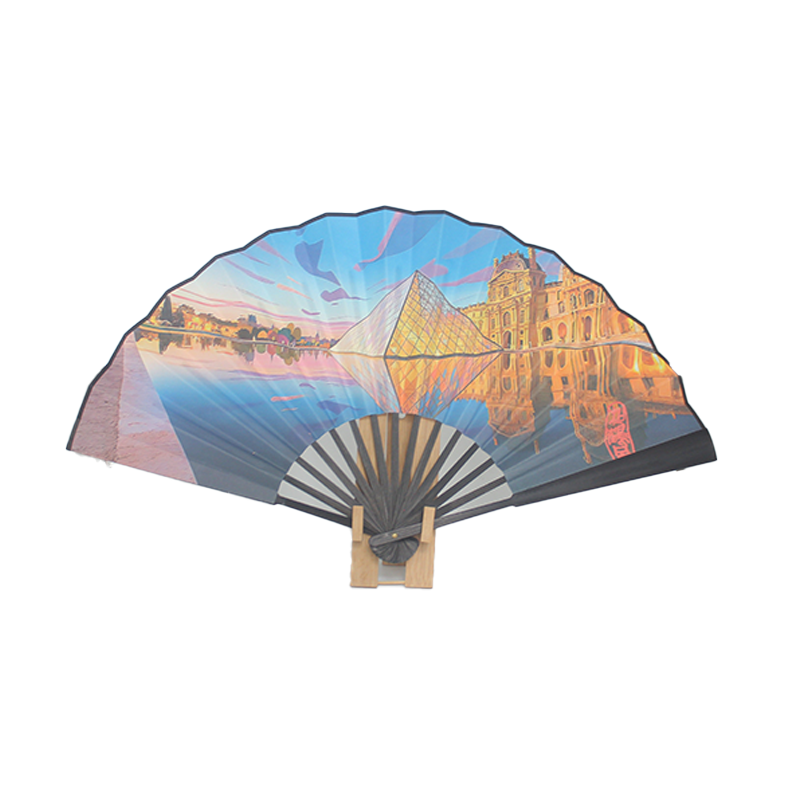Customizable Bamboo Folding Fans with Personalized Patterns for Unique ...