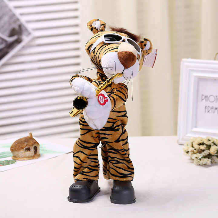 Baby Toy Interactive Electric Tiger - Sing & Dance Plush