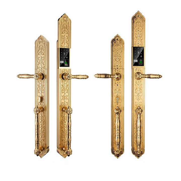 New Arrival of Brass Magnificent European Smart Door Lock Security ...