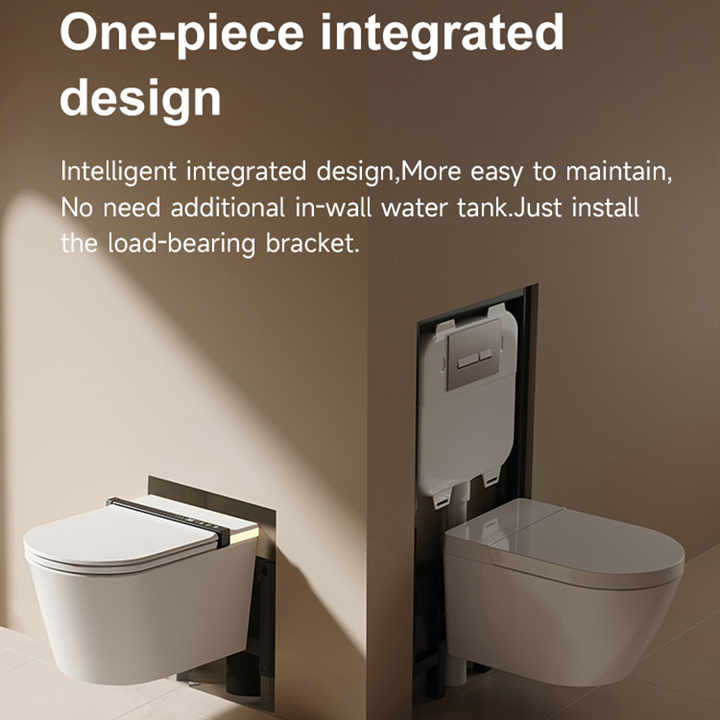 Modern Bathroom Sanitary Ware Automatic Sensor Flush Hanging Smart ...