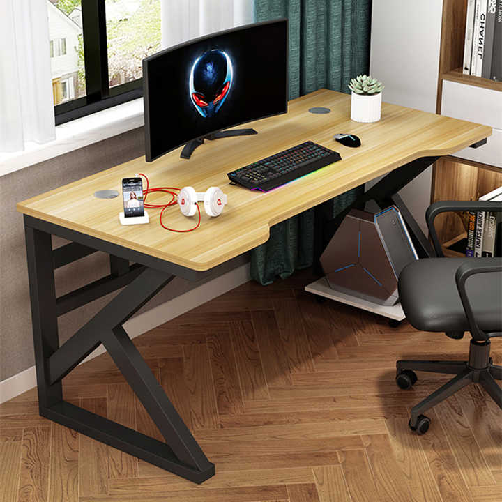 YQ Forever Portable Laptop Office Desk Wood Laptop Computer Desk Home Office Furniture