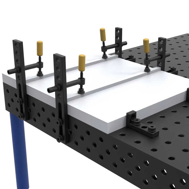 Complete Set of 3D Fully Attached Strong Clamp Welding Table, Nitriding ...