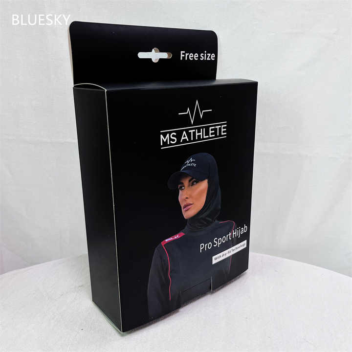 Customizable Box Size Designer Bonnet Packing Box Silky Durag Packing ...