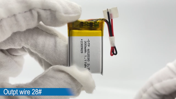 3.7v 300mah Mini Batteries Lithium Ion 11.1v 3s Lipo Battery 602030 ...