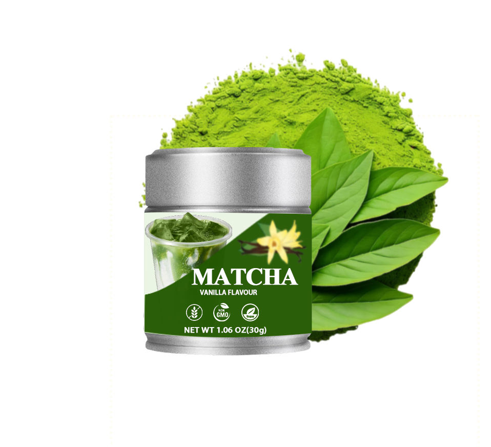Organic Vanilla Flavour Matcha Green Tea - Ceremonial Grade