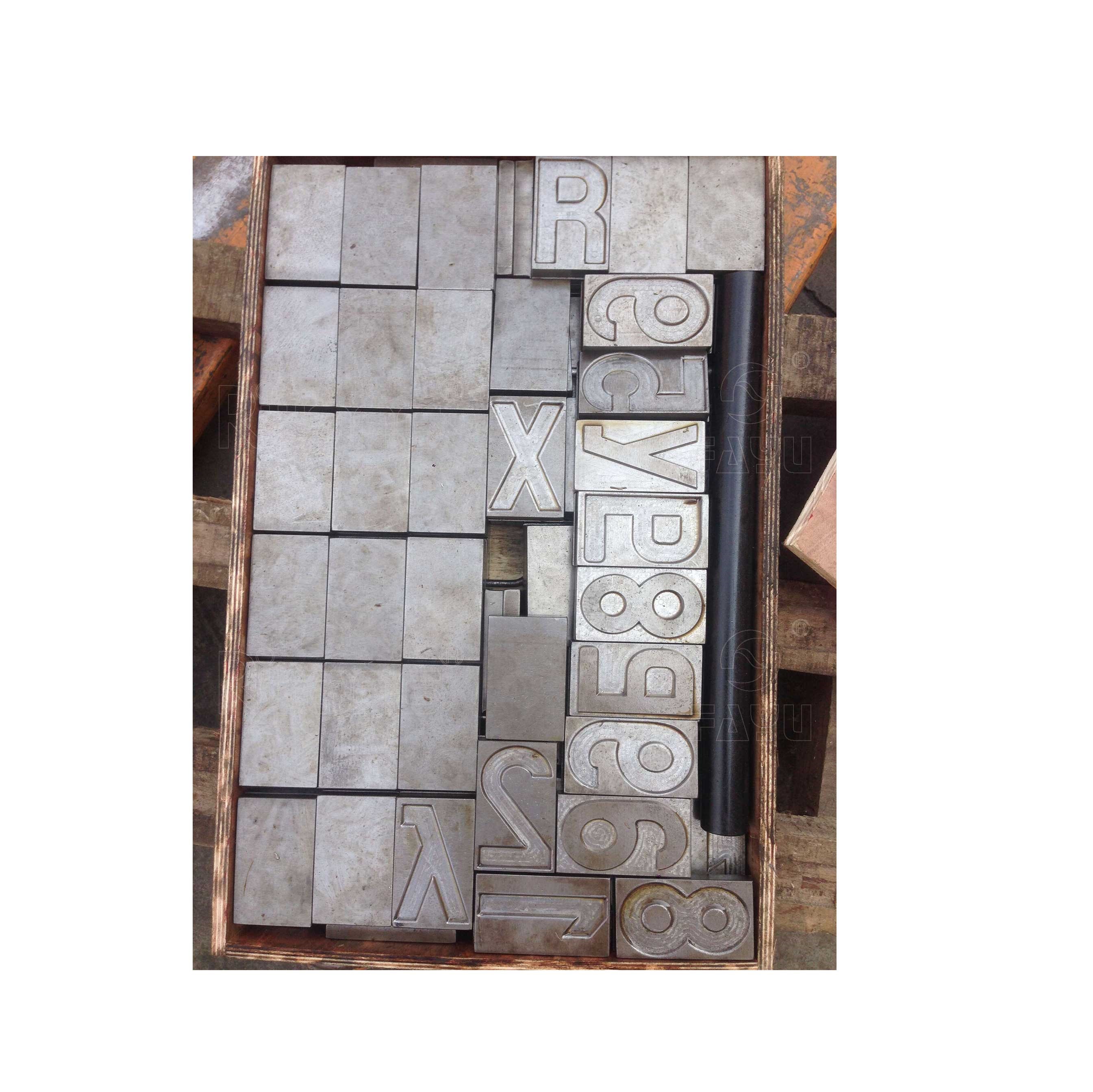 Custom Congo Number Plates - Aluminum Embossed Design